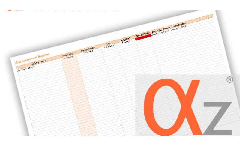 Hazard Risk Assessment Register