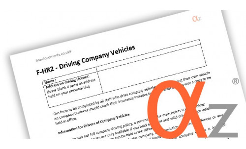 Driving company vehicles