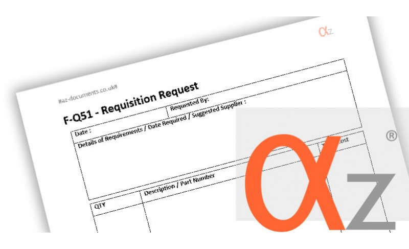 Requisition Request Form