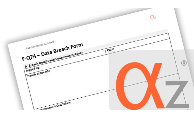 Data Breach Form